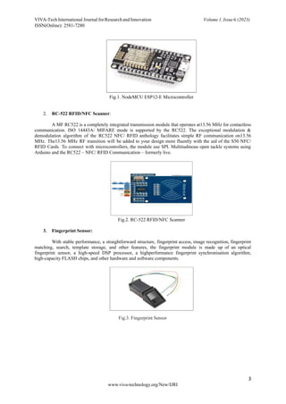 NFC BASED VOTING SYSTEM with Electronic voting devices | PDF