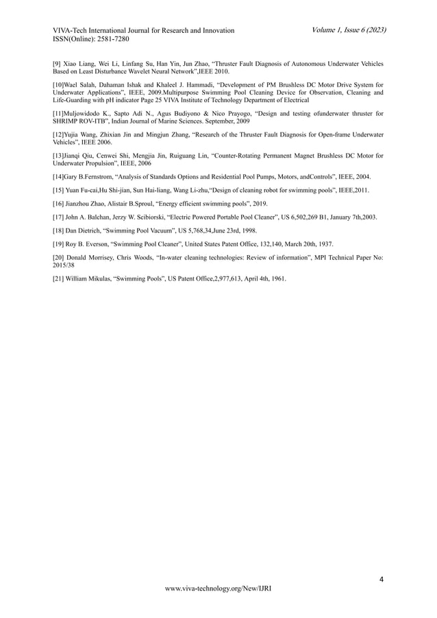 Multipurpose Swimming Pool Cleaning Device for Observation, Cleaning ...