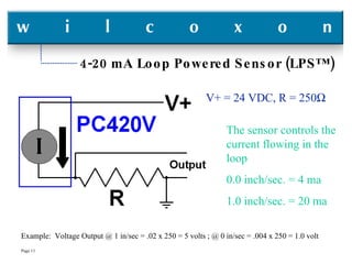 Wilcoxon - Accelerometer Electronic Basics | PPT