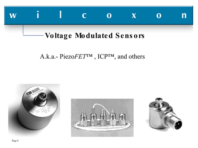 Wilcoxon - Accelerometer Electronic Basics | PPT