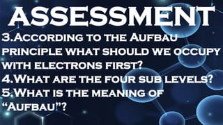 ELECtron configuration powerpoint presentation | PPT