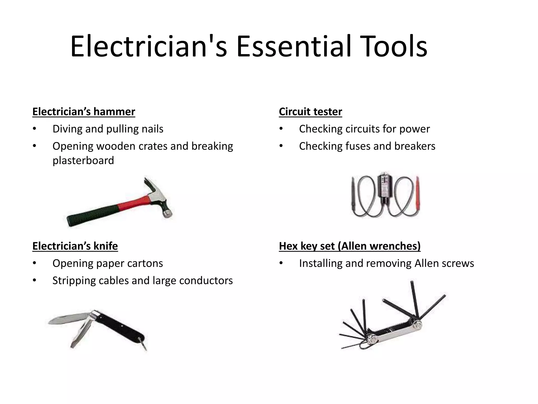 Basics of Electrical wiring | PPT