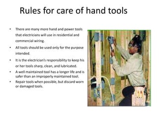 Basics of Electrical wiring | PPT | Woodworking | Arts and Crafts