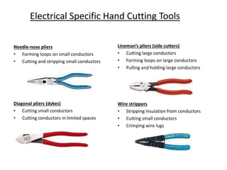 Basics of Electrical wiring | PPT | Woodworking | Arts and Crafts