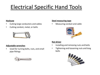 Basics of Electrical wiring | PPT | Woodworking | Arts and Crafts