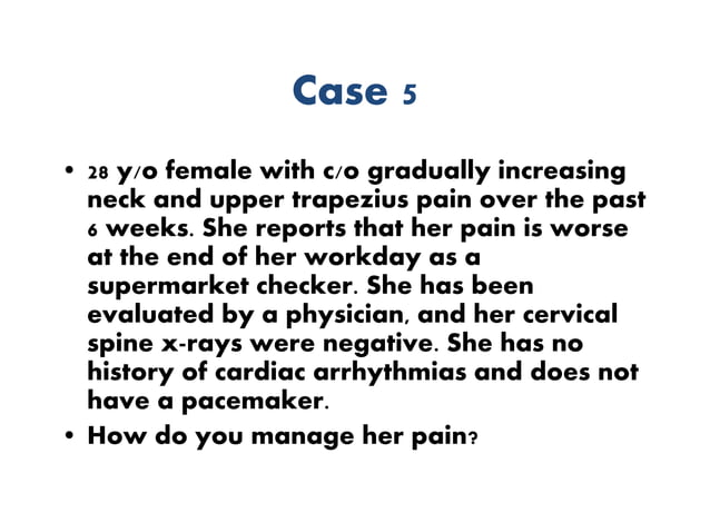ELECTRO THERAPY CURRENT USE IN CLINICAL CASES | PPTX