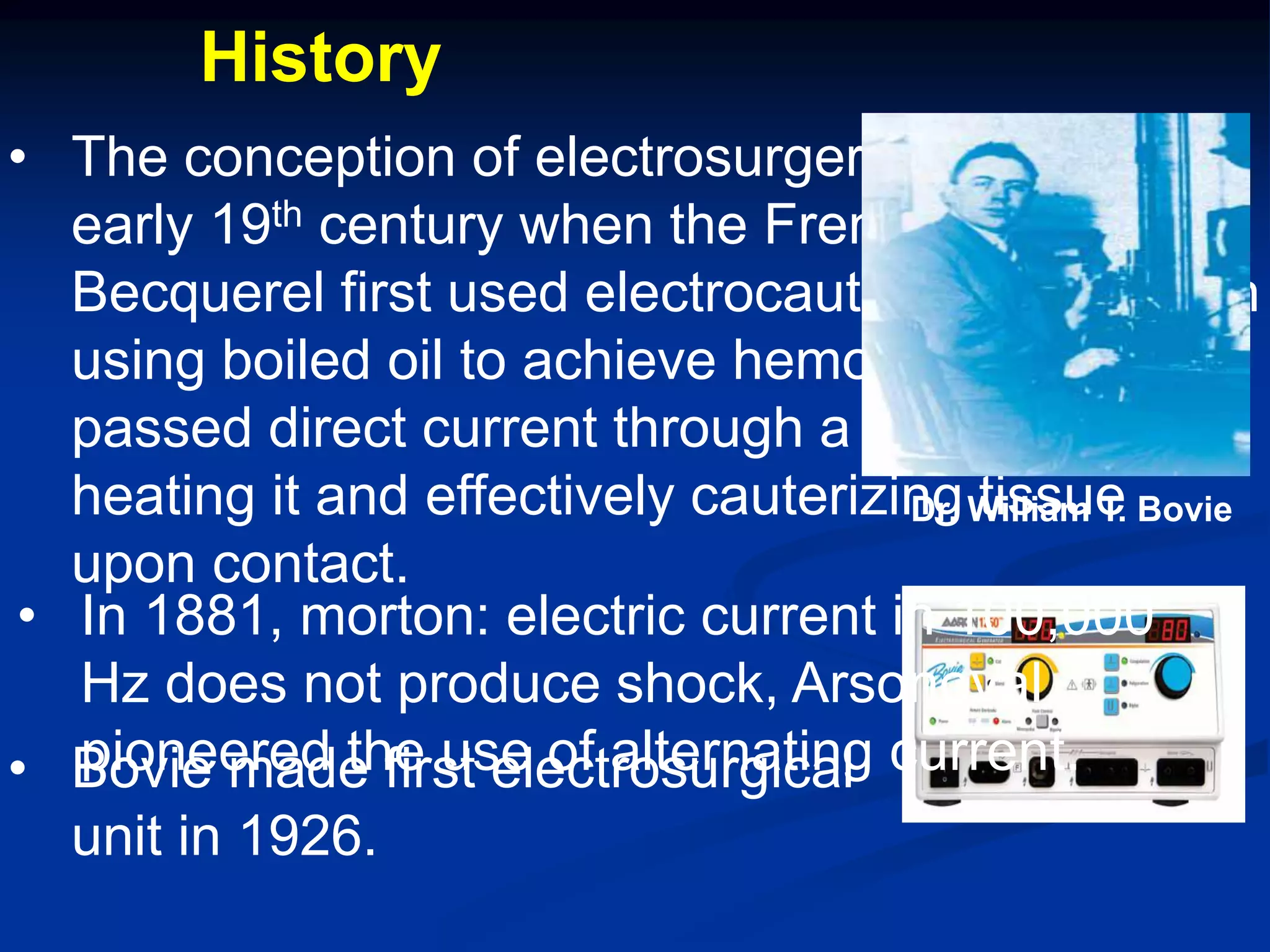 Elecrosurgery in hysteroscopy | PDF