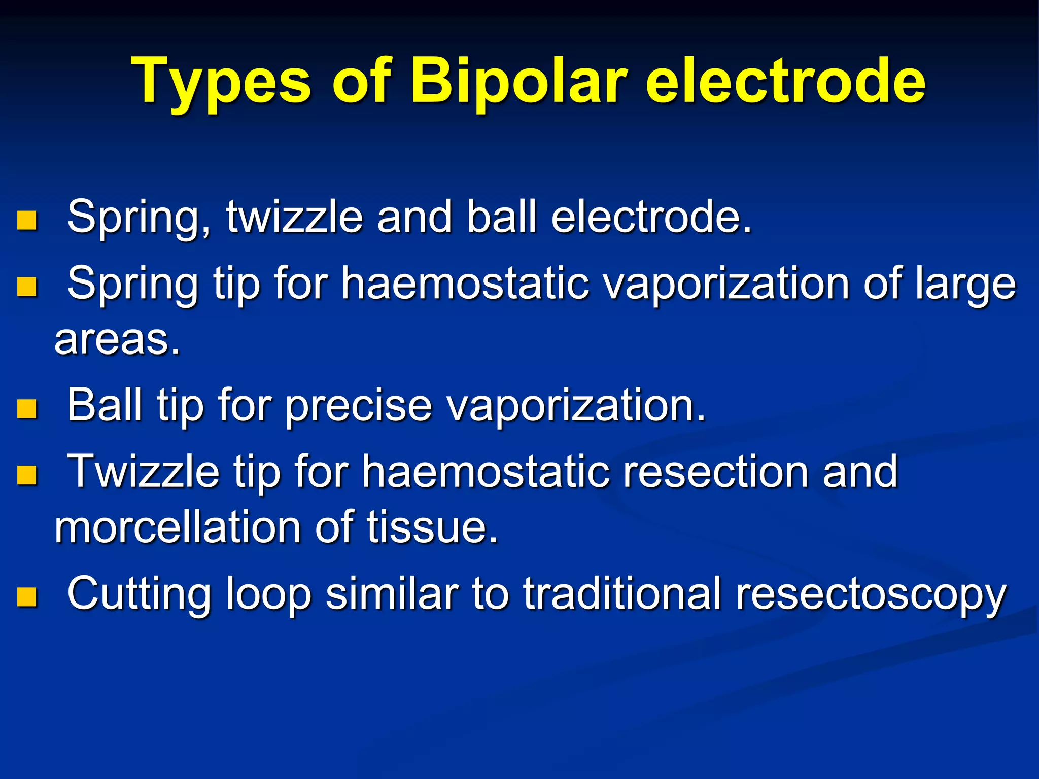 Elecrosurgery in hysteroscopy | PDF
