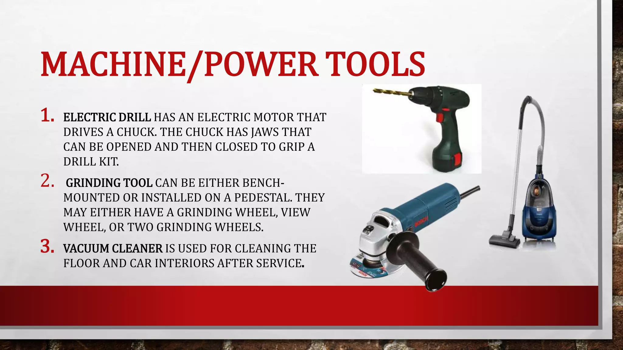 Elecrtronics maintaining tools | PPTX