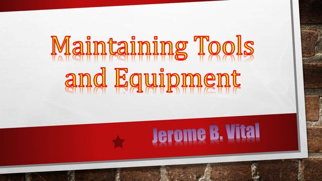 Elecrtronics maintaining tools | PPTX | Home Appliances | Home & Garden