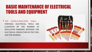 Elecrtronics maintaining tools | PPTX | Home Appliances | Home & Garden