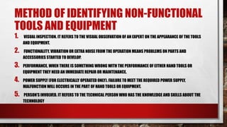 Elecrtronics maintaining tools | PPTX | Home Appliances | Home & Garden