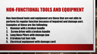 Elecrtronics maintaining tools | PPTX | Home Appliances | Home & Garden