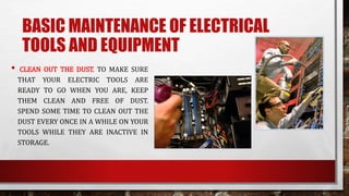 Elecrtronics maintaining tools | PPTX | Home Appliances | Home & Garden