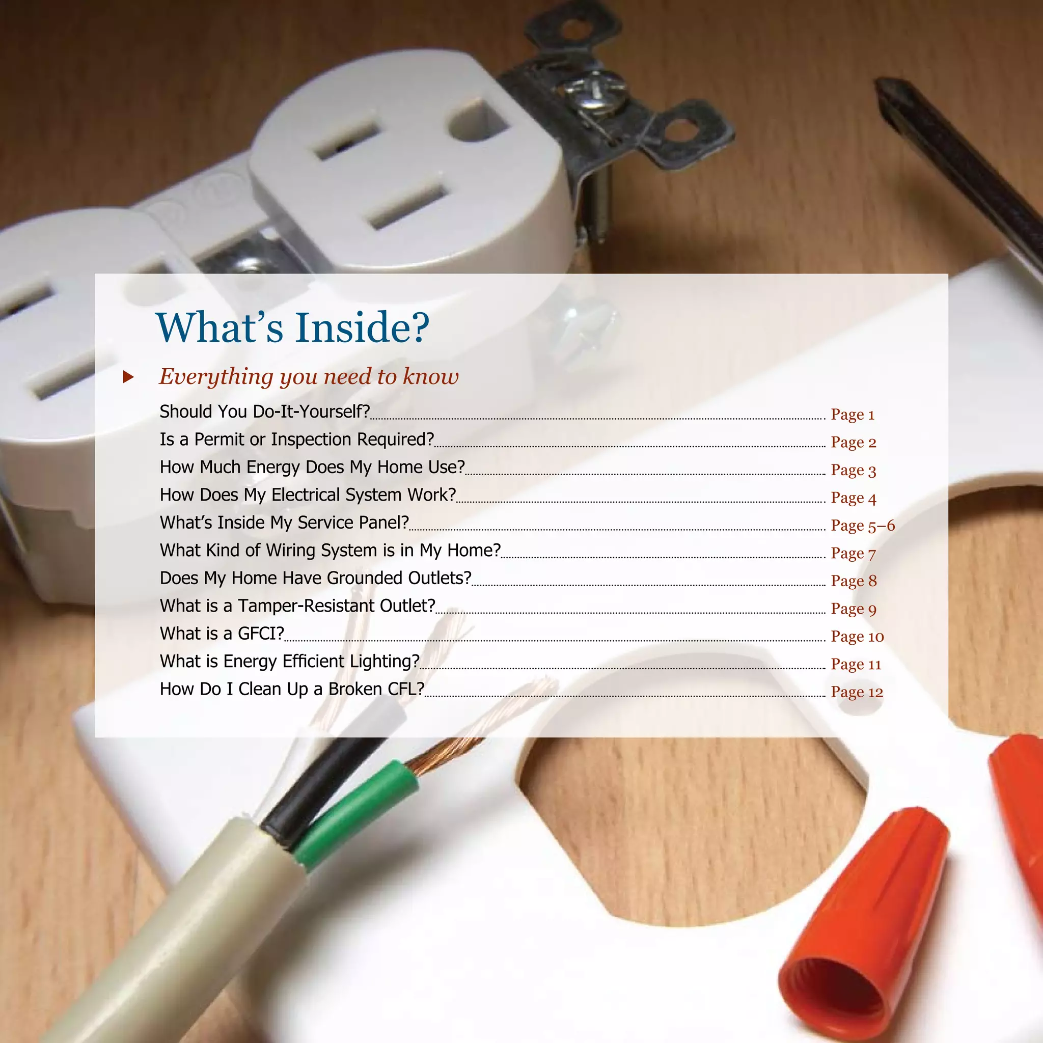 Electrical safety workbook | PDF