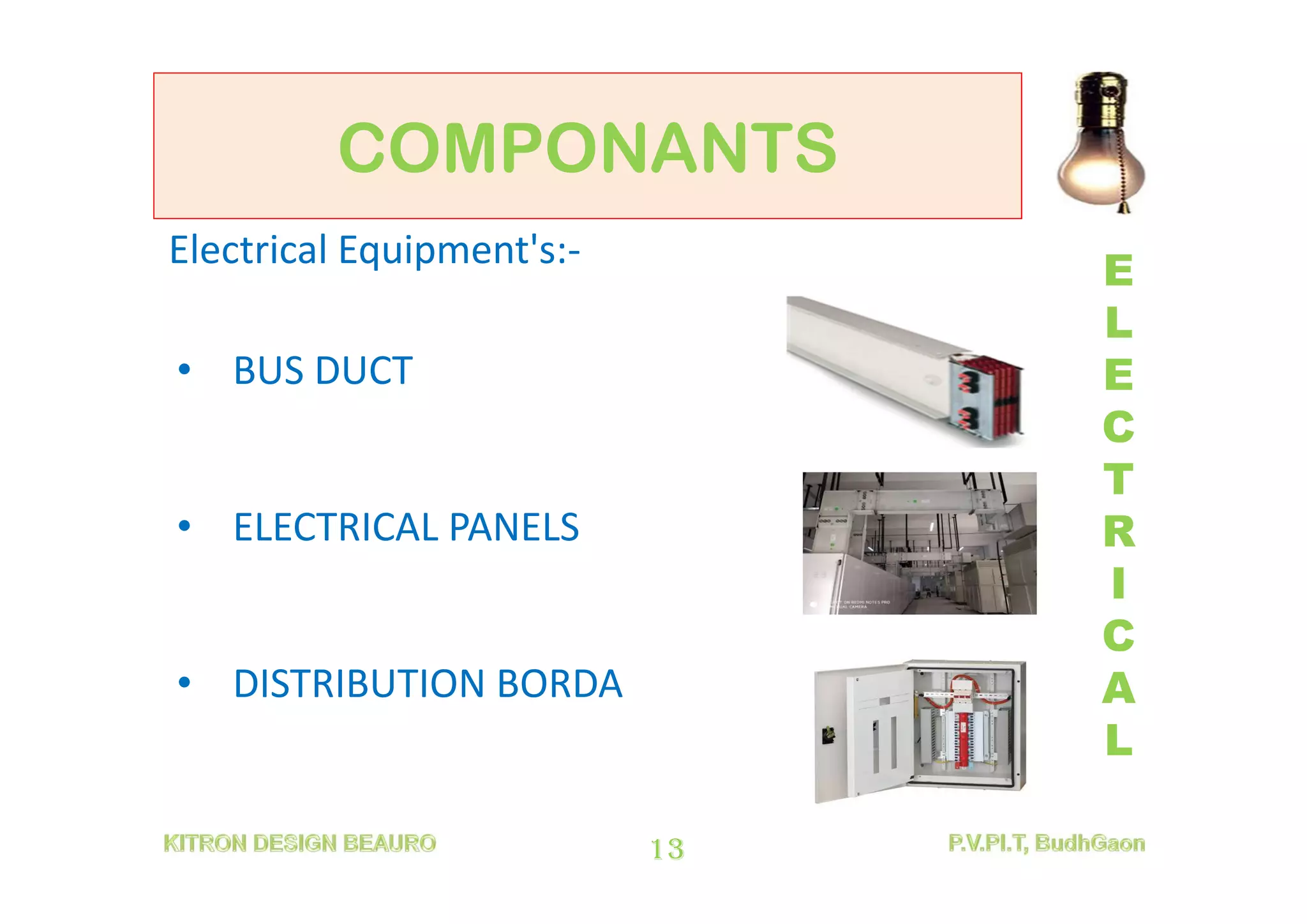 Electrical services design ppt pdf | PDF
