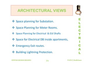 Electrical services design ppt pdf | PDF