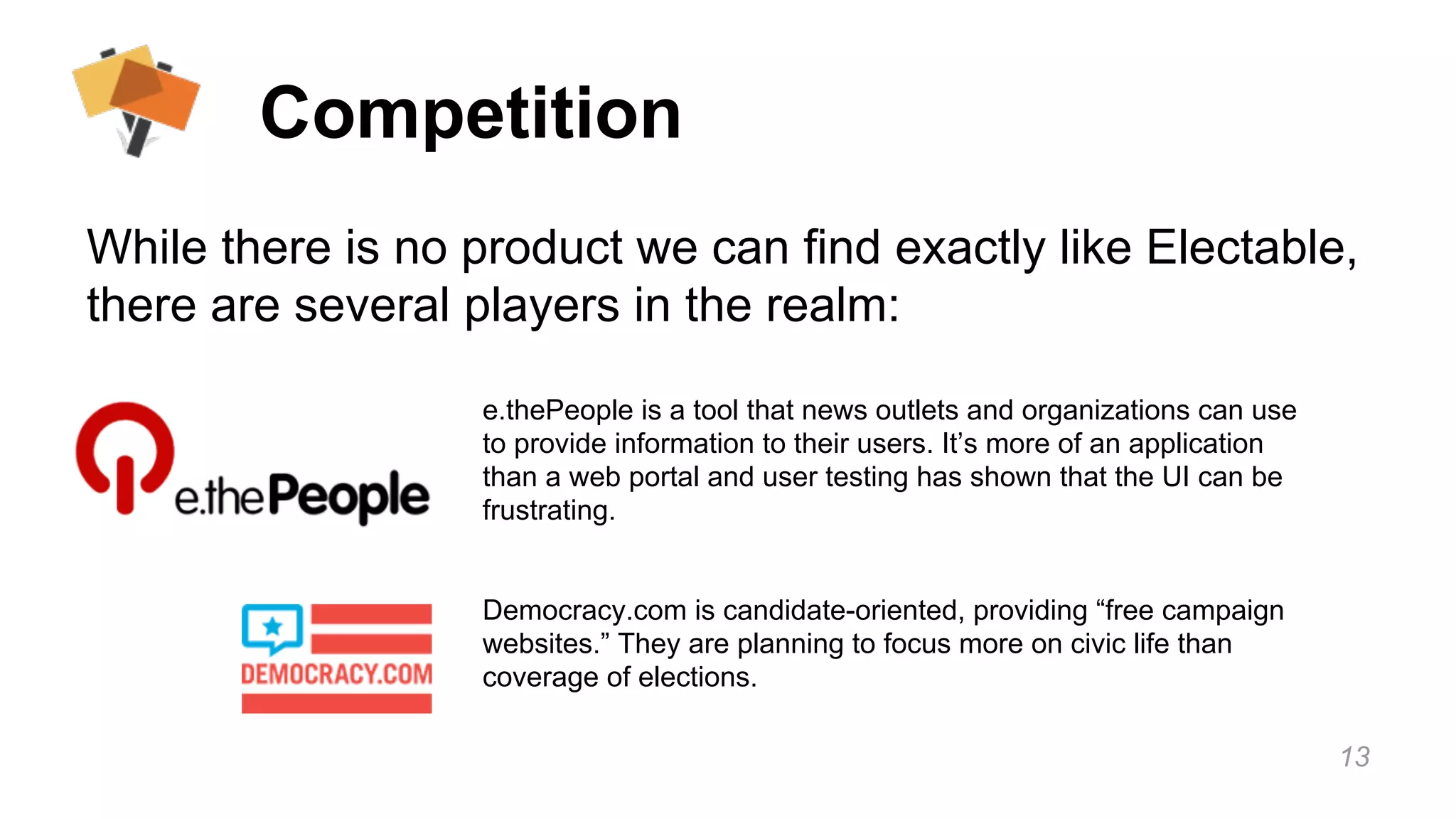 Electable pitch deck | PDF