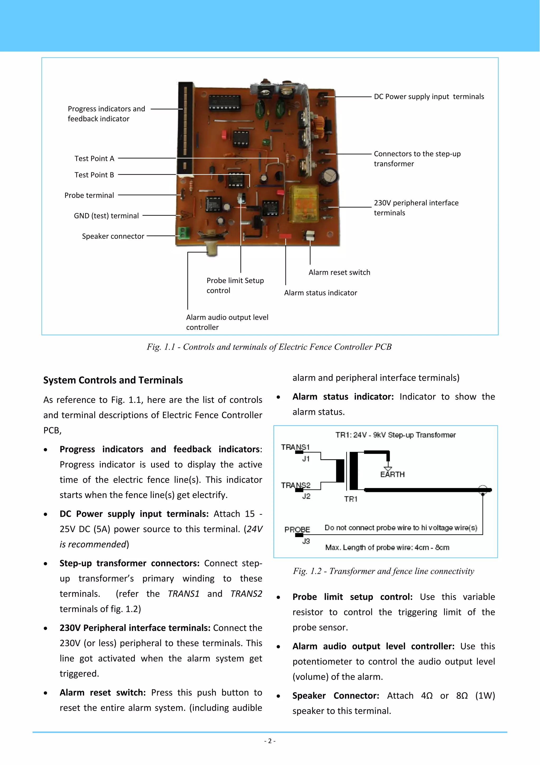 Electric Fences with Automated Monitoring System | PDF