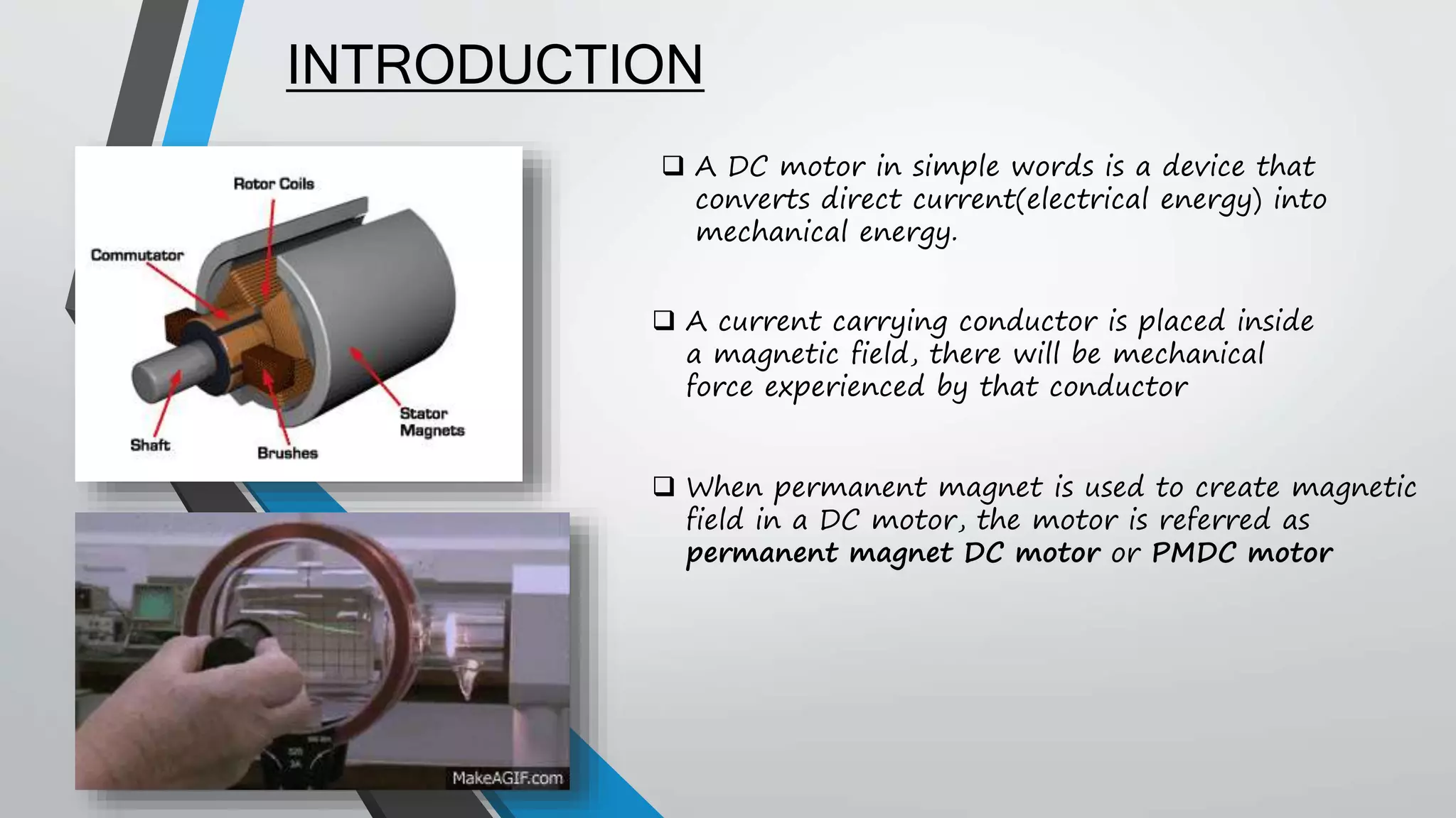 PMDC motor | PPTX
