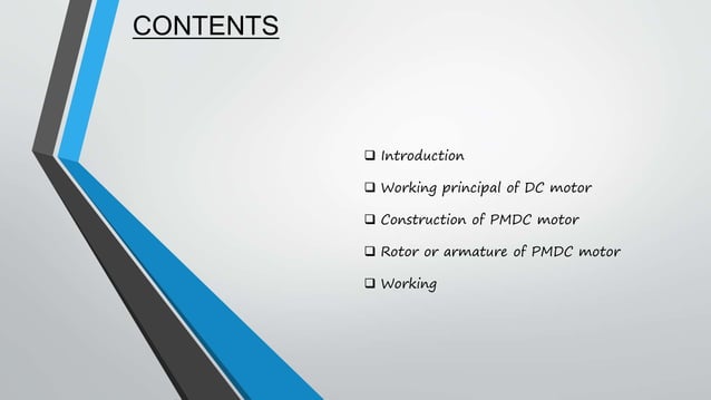PMDC motor | PPTX
