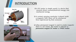 PMDC motor | PPTX