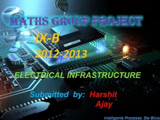 Electical infrastructure of rpvv(maths project) | PPTX