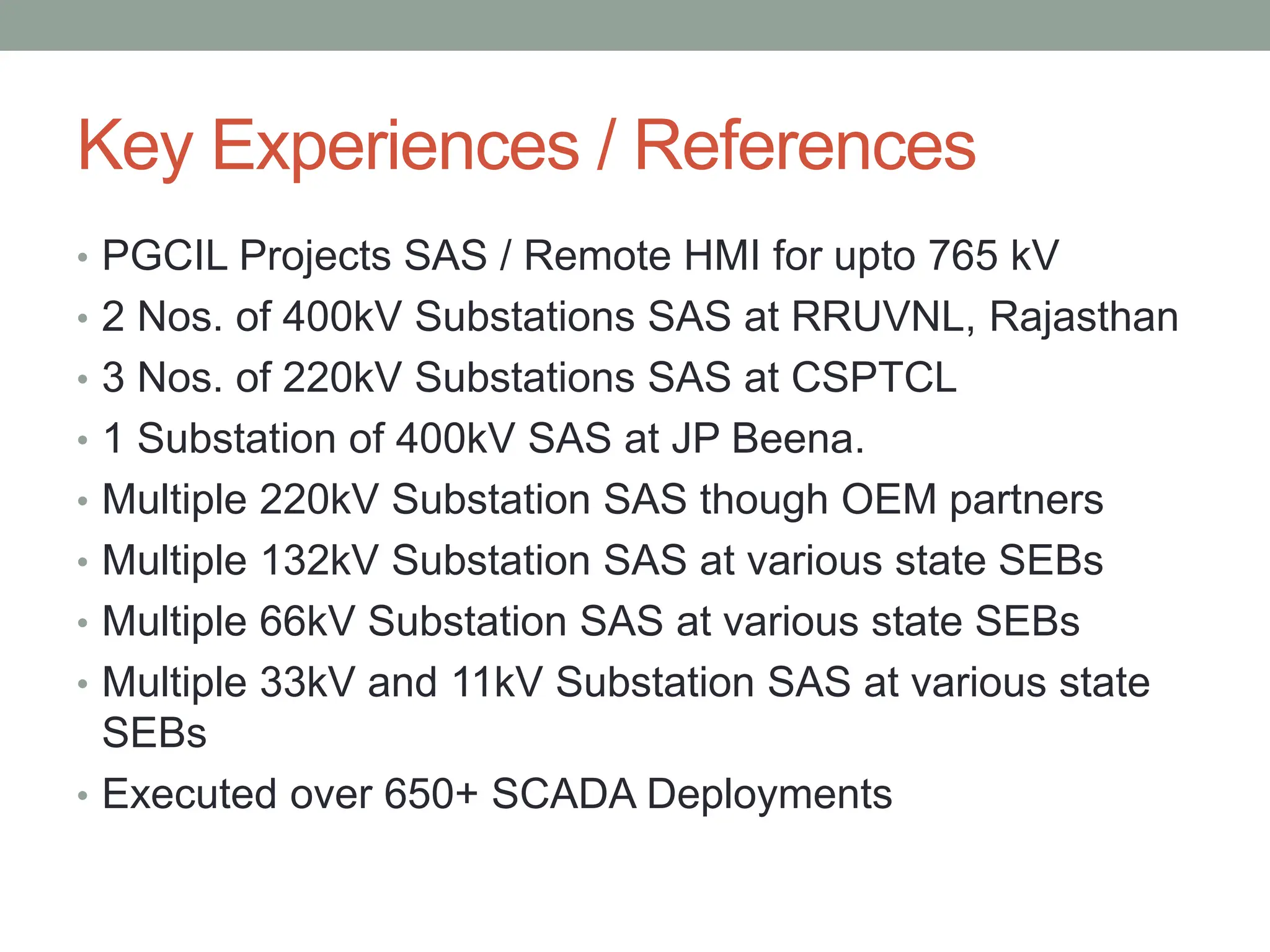 Substation Automation SCADA and Gateway Solutions by BRH | PPTX