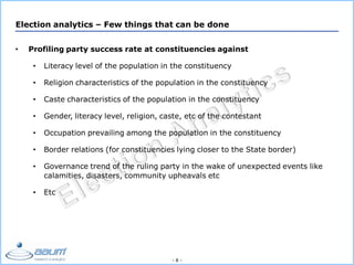 Election Analytics | PPT