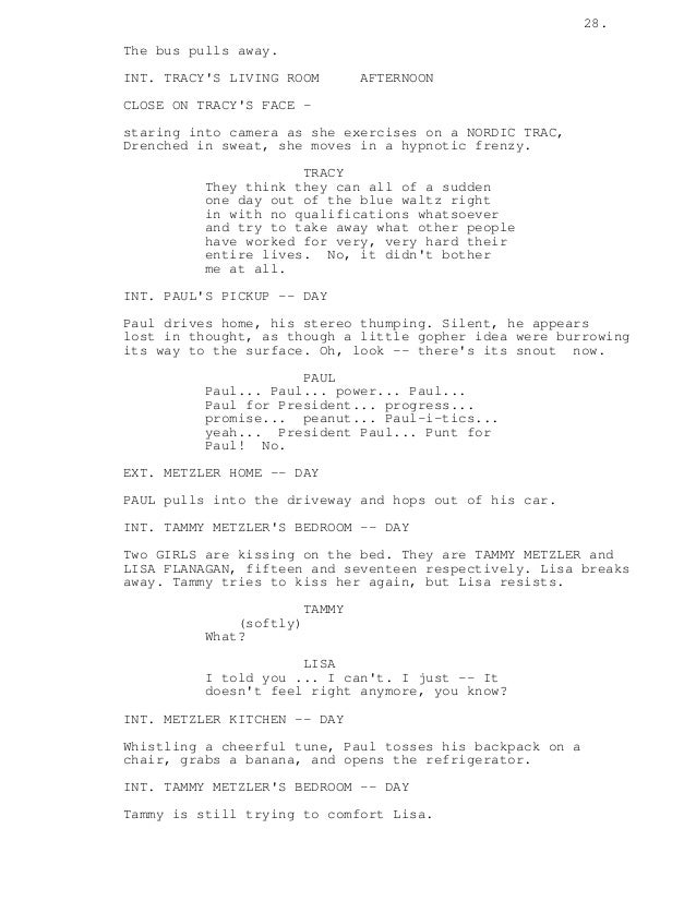 Election screenplay (For educational purposes only) בחירות, מאת אלכסנ…