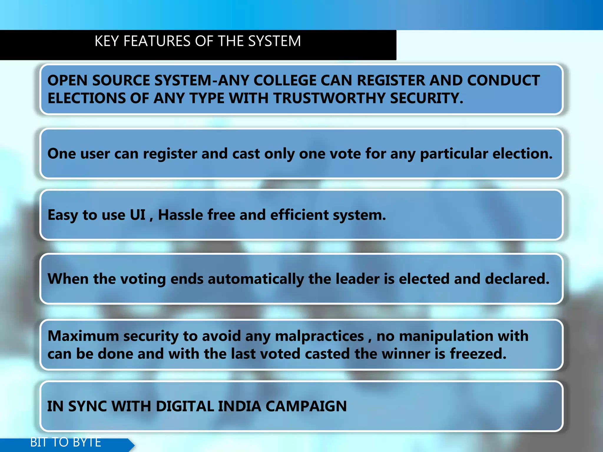 Election Portal | PPT