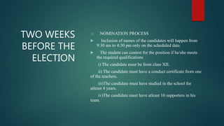 School Election process | PPTX