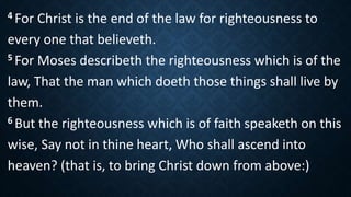 Election and Predestination Part Three | PPT