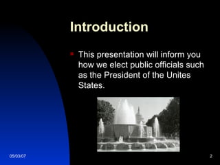 Election PowerPoint | PPT