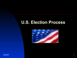U.S. Election Process: How We Elect the President | PPT