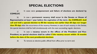 INTRODUCTION TO ELECTION LAW AND OMNIBUS ELECTION | PPTX