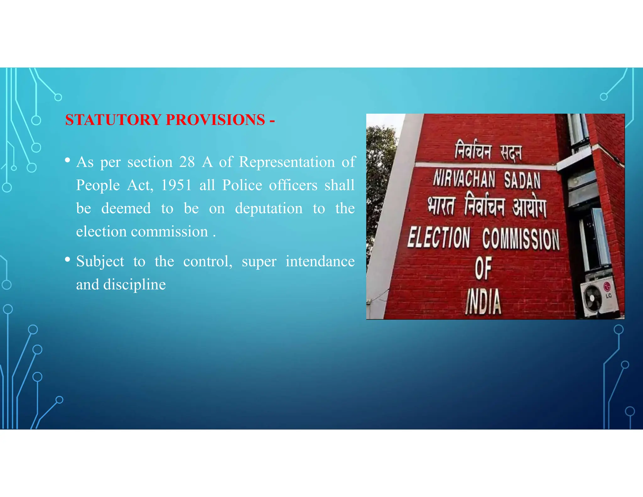 role of police officers in an election.pdf