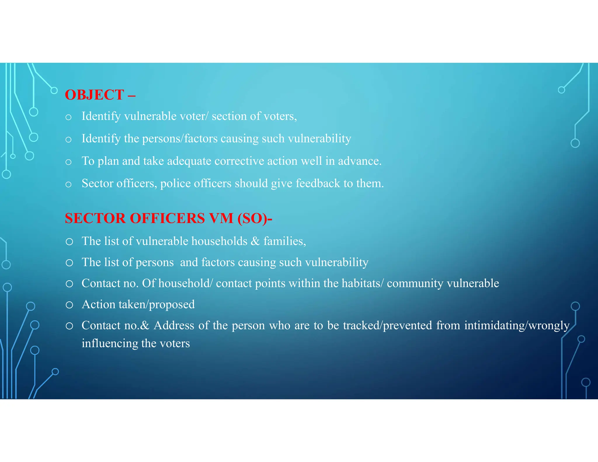role of police officers in an election.pdf