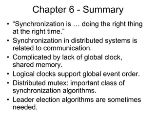 Election algorithms | PPSX