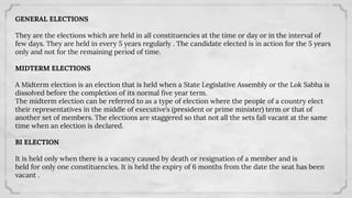 Election and Representation | PDF