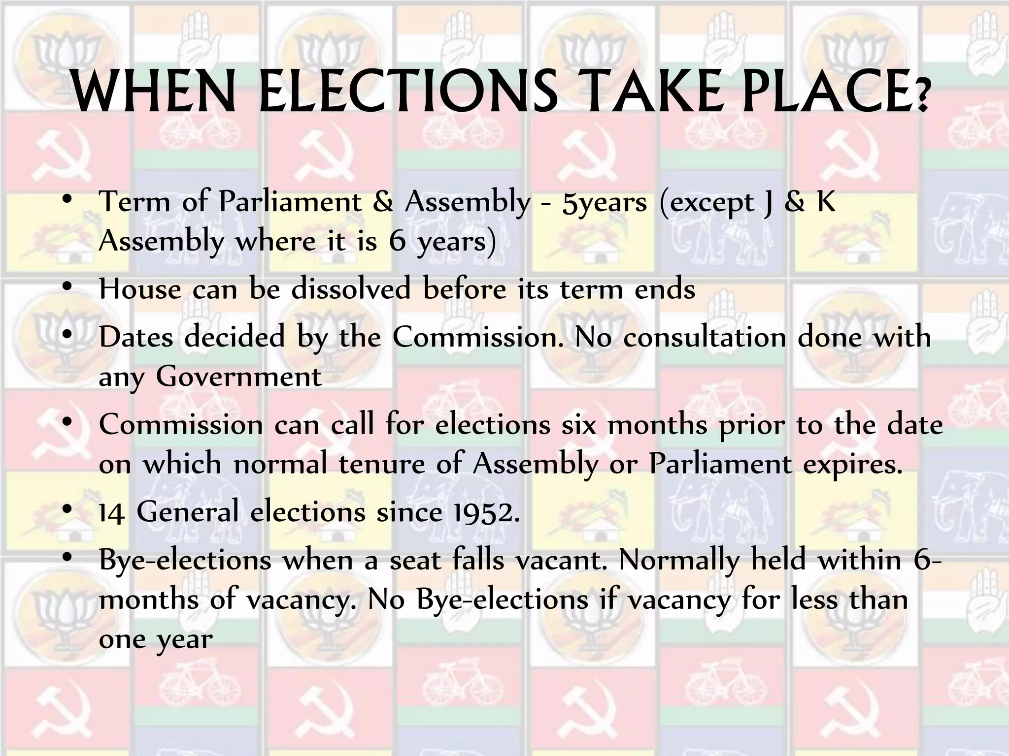 Election commision India | PPTX