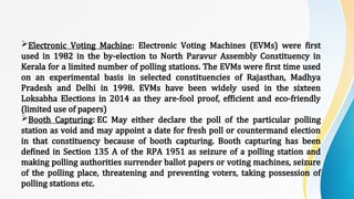 election commission of India (1).ppt election | PPT