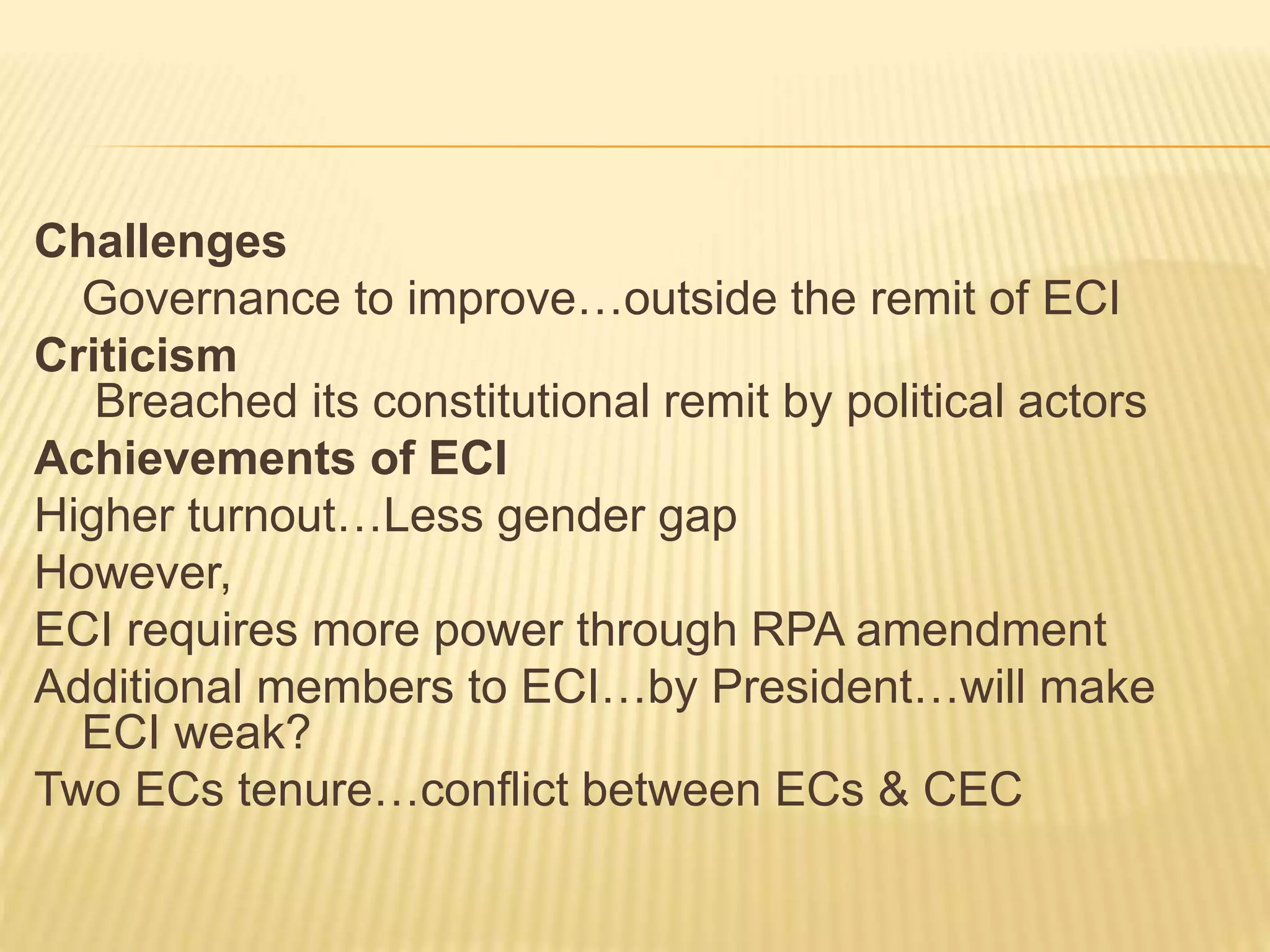 Election Commission of India | PPTX