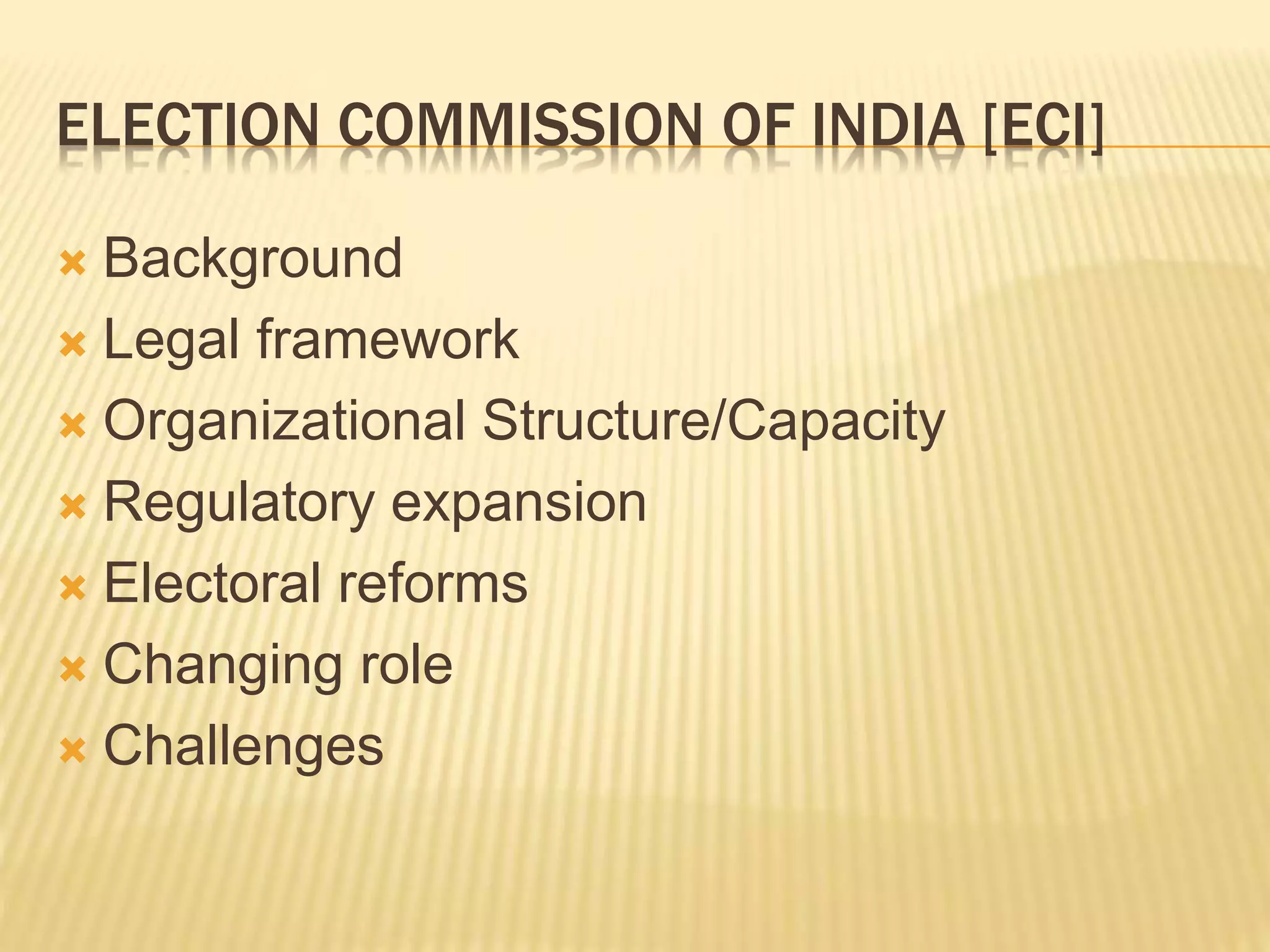 Election Commission of India | PPTX