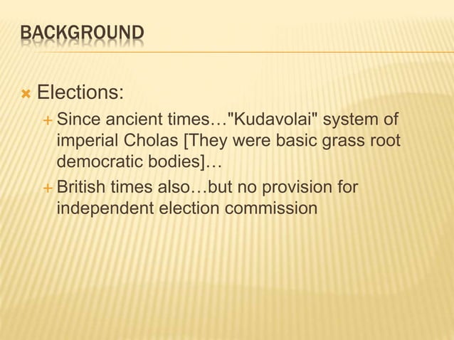 Election Commission of India | PPTX