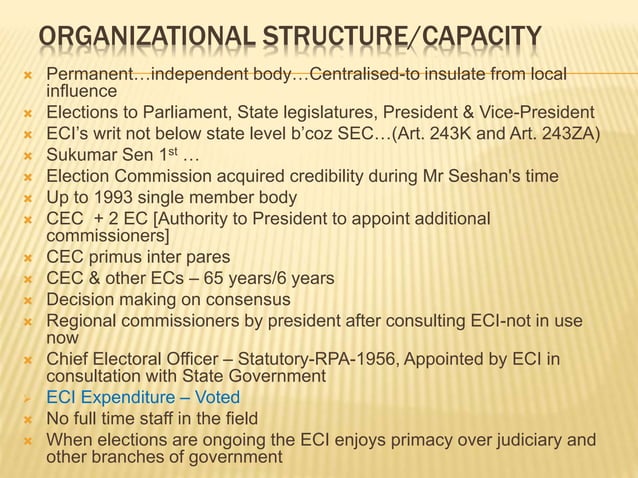Election Commission of India | PPTX