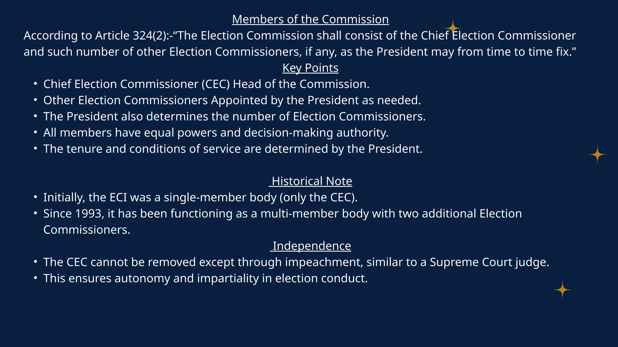 Election Commission of India. Election commission of India | PPTX