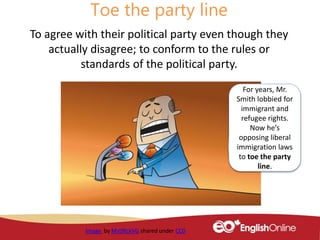Election idioms 2 | PPTX