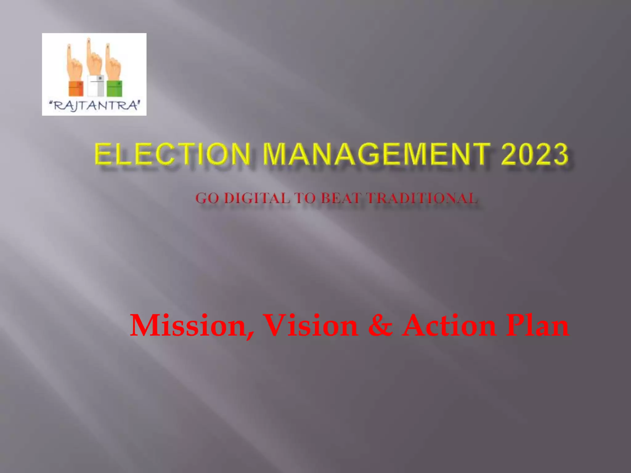 Election Management Ppt 2023 Pptx