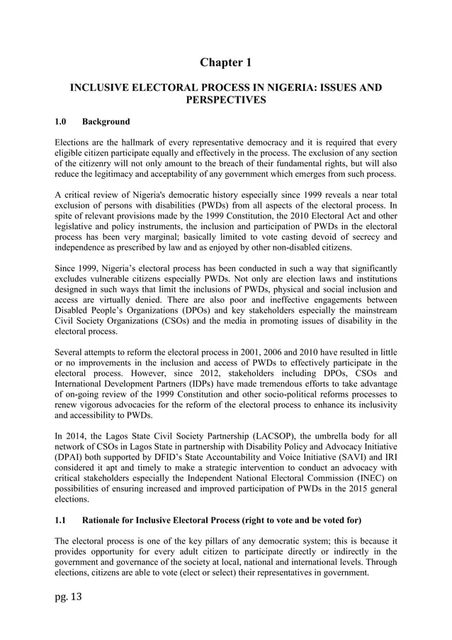 Election observation report 2015 (published copy) | PDF